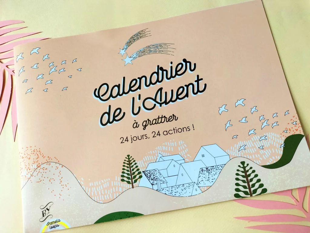 Calendrier de l'avent à gratter - Etmacreation
